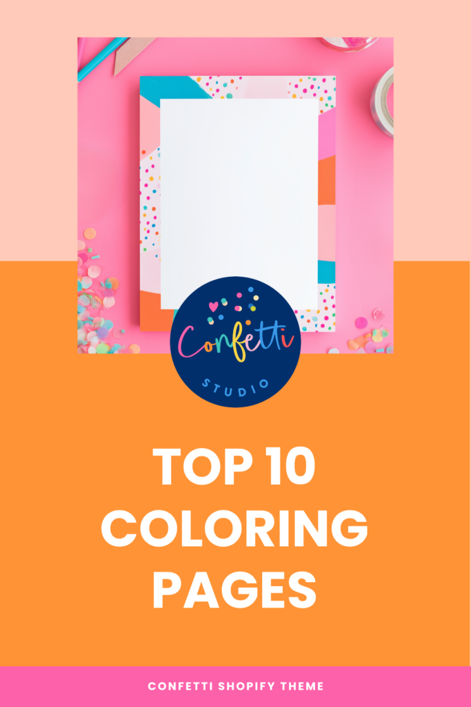 Top 10 Coloring Pages – Level Up Wellness